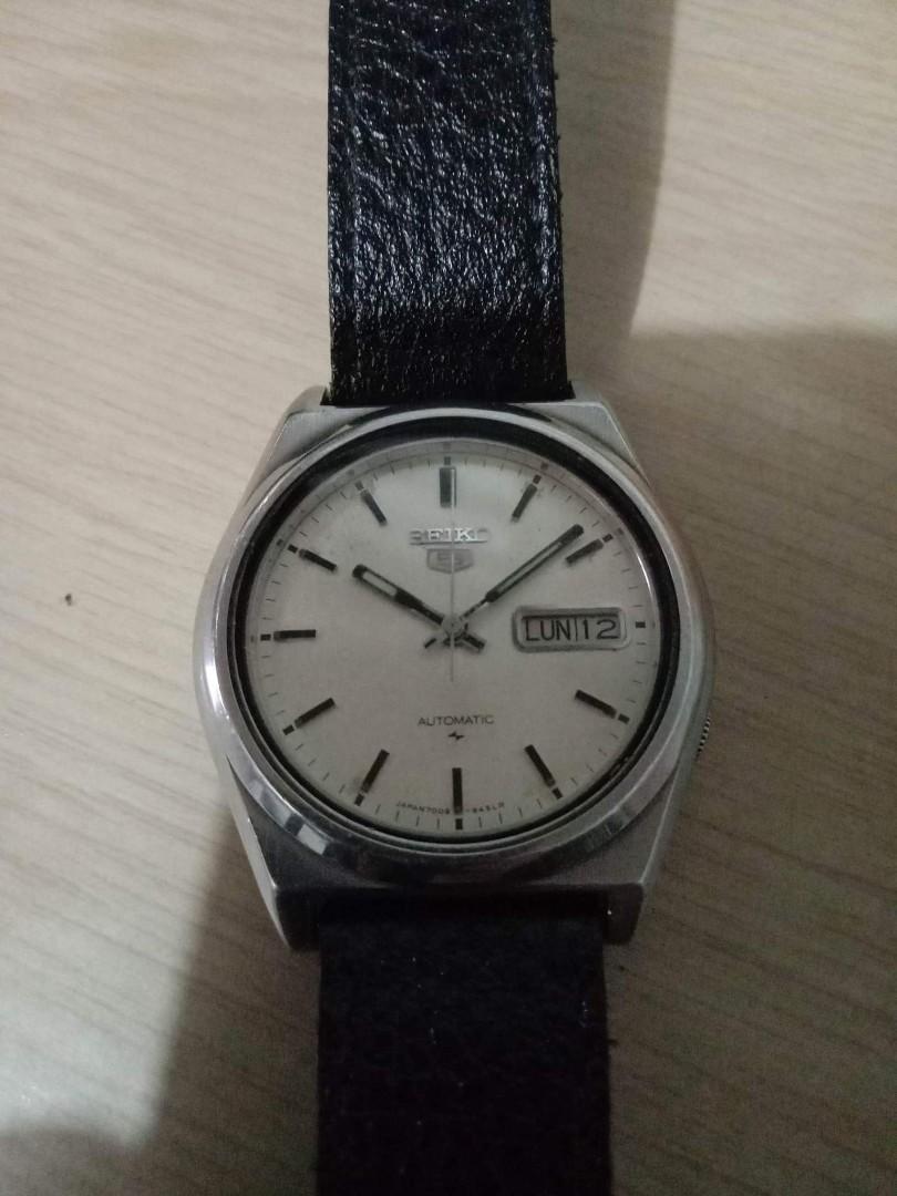 Vintage Watch: Seiko 5 - 7006 Movement, Men's Fashion, Watches ...