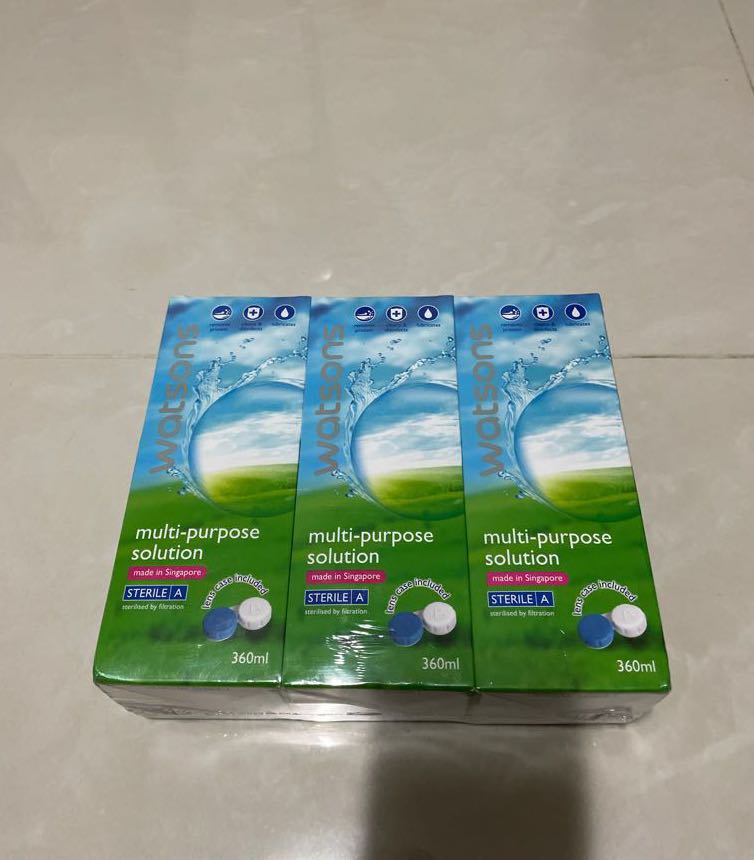 Watsons multi-purpose solution, Beauty & Personal Care, Vision Care on Carousell