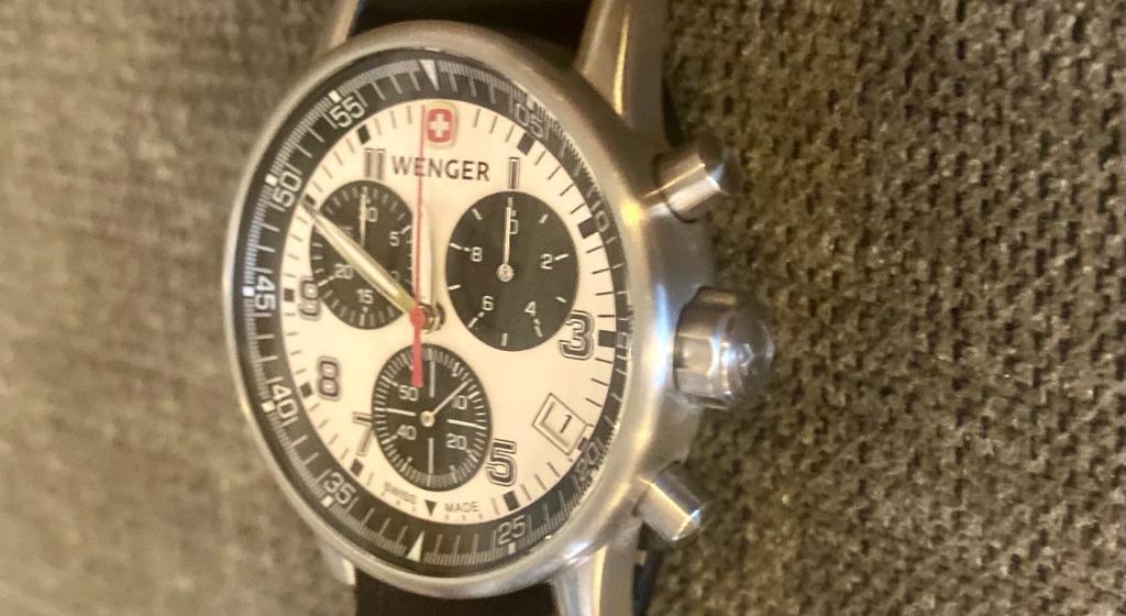 Wenger Swiss Army Commander Chronograph Ref: 7089X, Men's Fashion ...