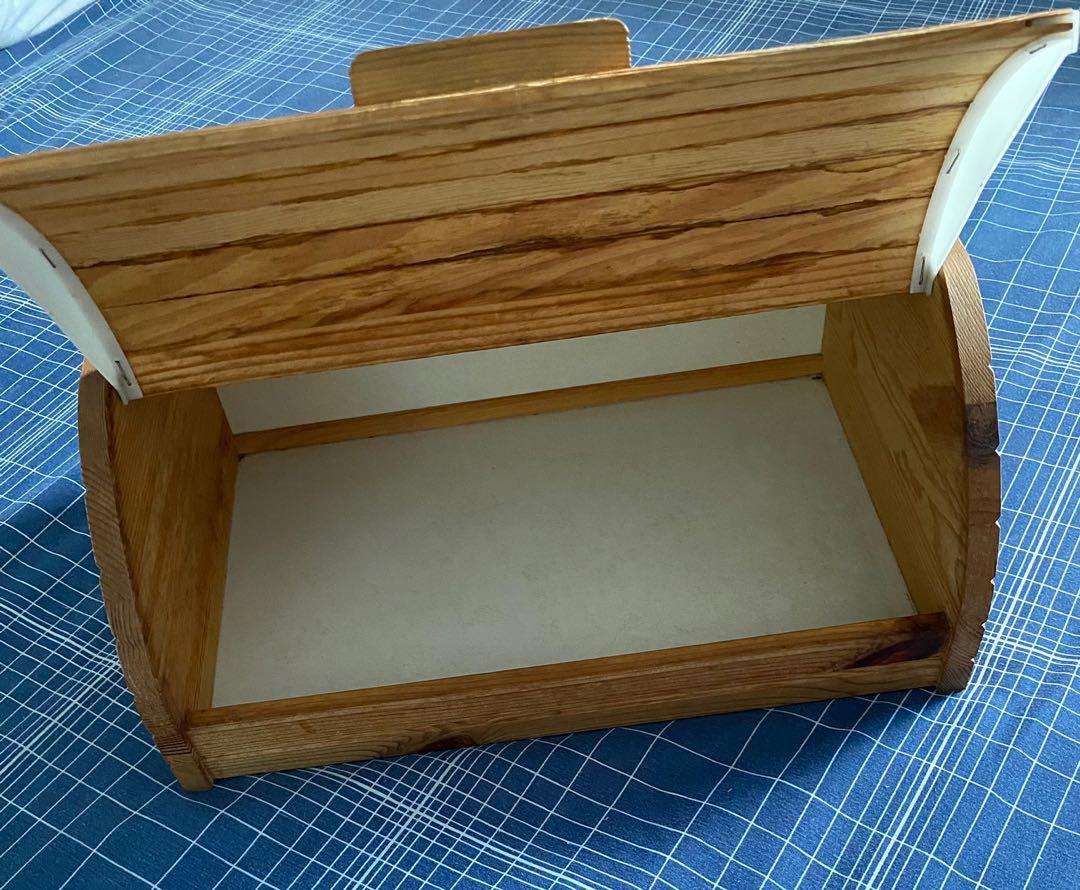 Wooden Bread box from IKEA, Furniture & Home Living, Kitchenware ...
