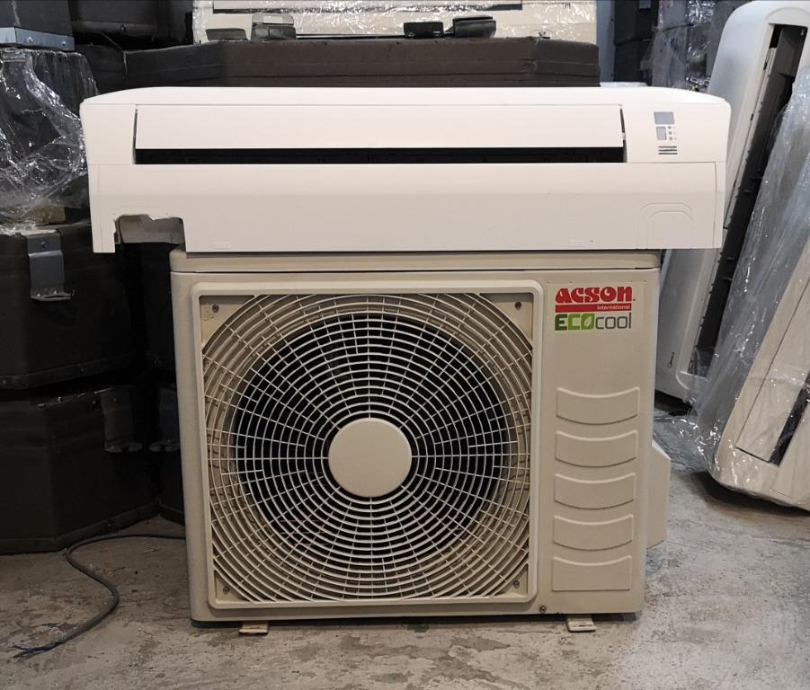 1.0HP Acson Wall Mounted Type Used Aircond AC2596 / Non-inverter ...
