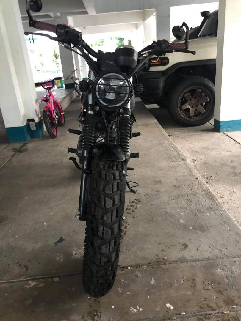 2018 keeway cafe racer 155, Motorbikes, Motorbikes for Sale on Carousell