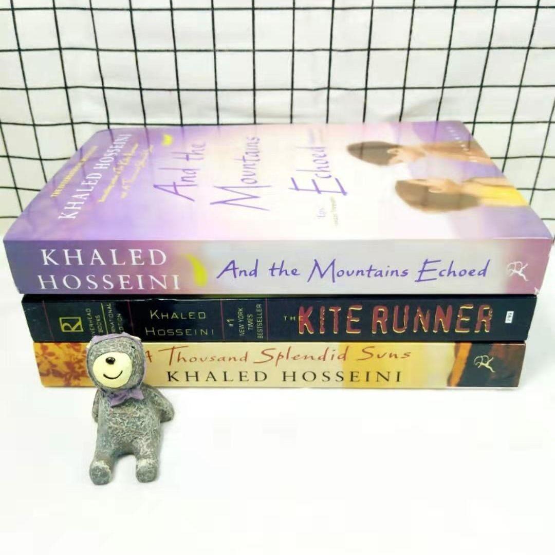 3 Best Khaled Hosseini Books: Kite Runner+ A Thousand Splendid Suns ...