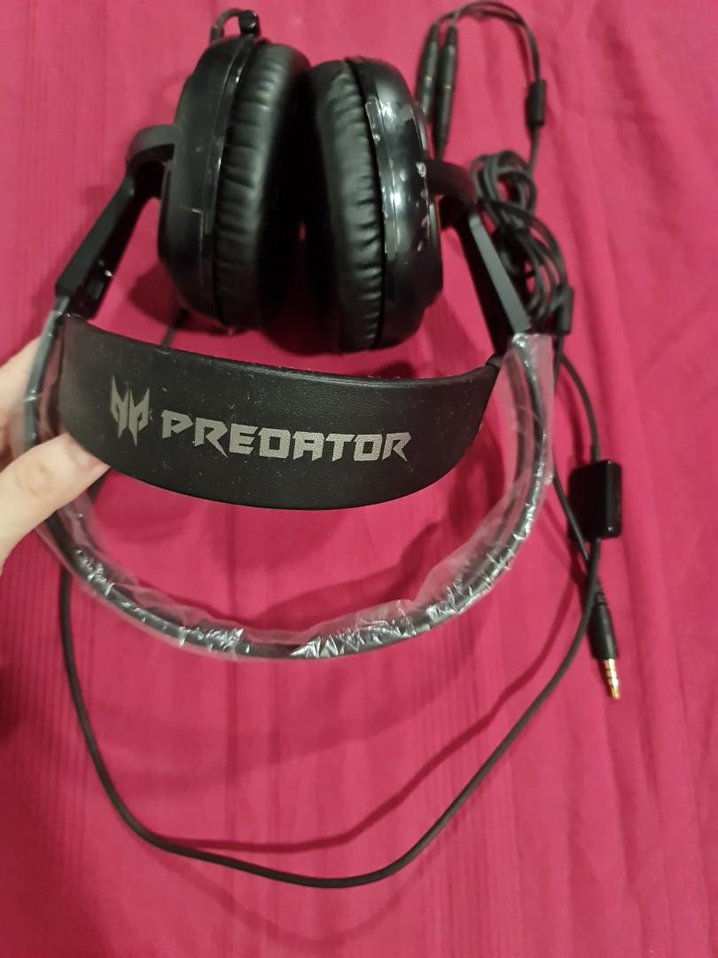 Acer Predator Wired Headset Black, Hobbies & Toys, Music & Media, Music ...