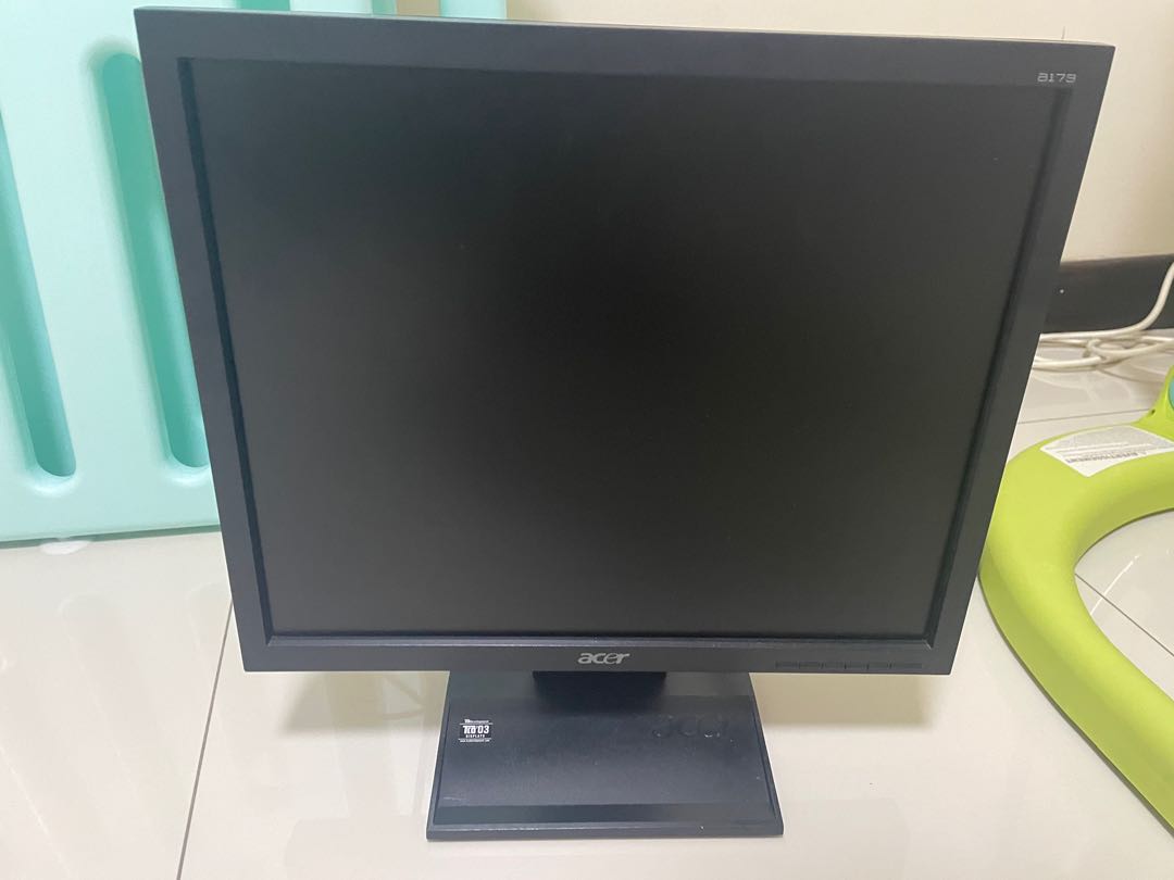 Acer V173 17 inch monitor, Computers & Tech, Parts & Accessories ...