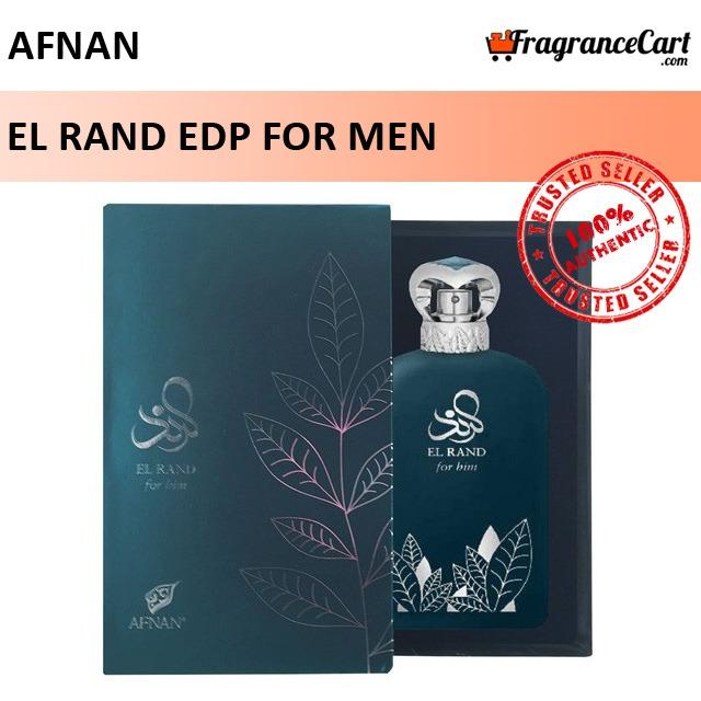 Afnan El Rand EDP for Men (100ml) Eau de Parfum ElRand Blue [Brand New ...