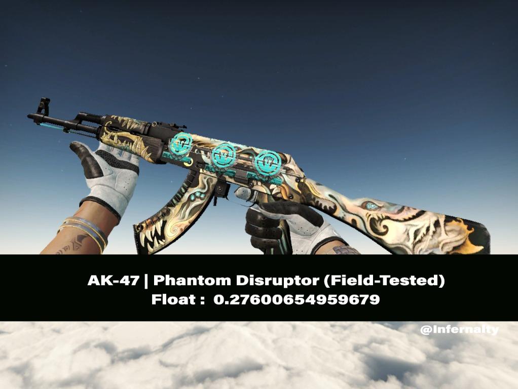 AK-47 Phantom Disruptor FT CSGO SKINS KNIVES, Video Gaming, Gaming ...