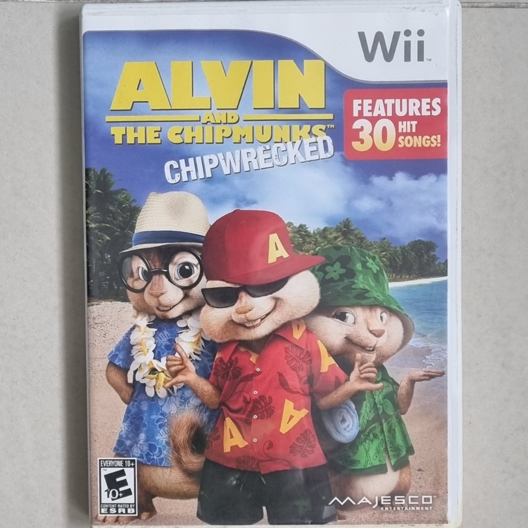 Alvin & the Chipmunks : Chipwrecked (Wii), Video Gaming, Video Games ...