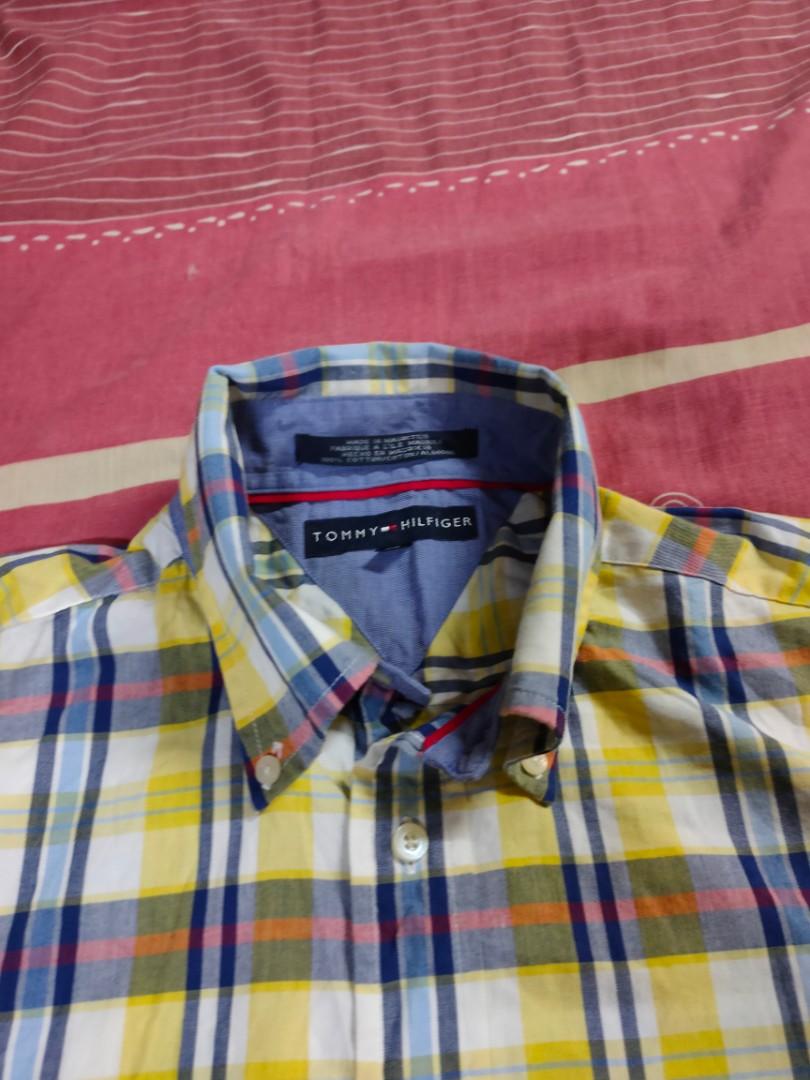 AUTHENTIC TOMMY HILFIGER POLO SHIRT ( made in mauritius), Men's Fashion ...