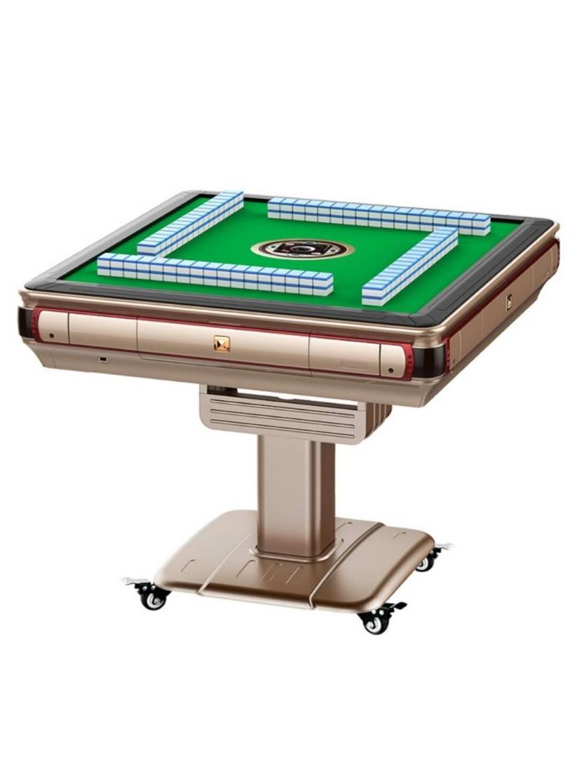 Automatic Mahjong Table (foldable) Singapore style, Furniture & Home ...
