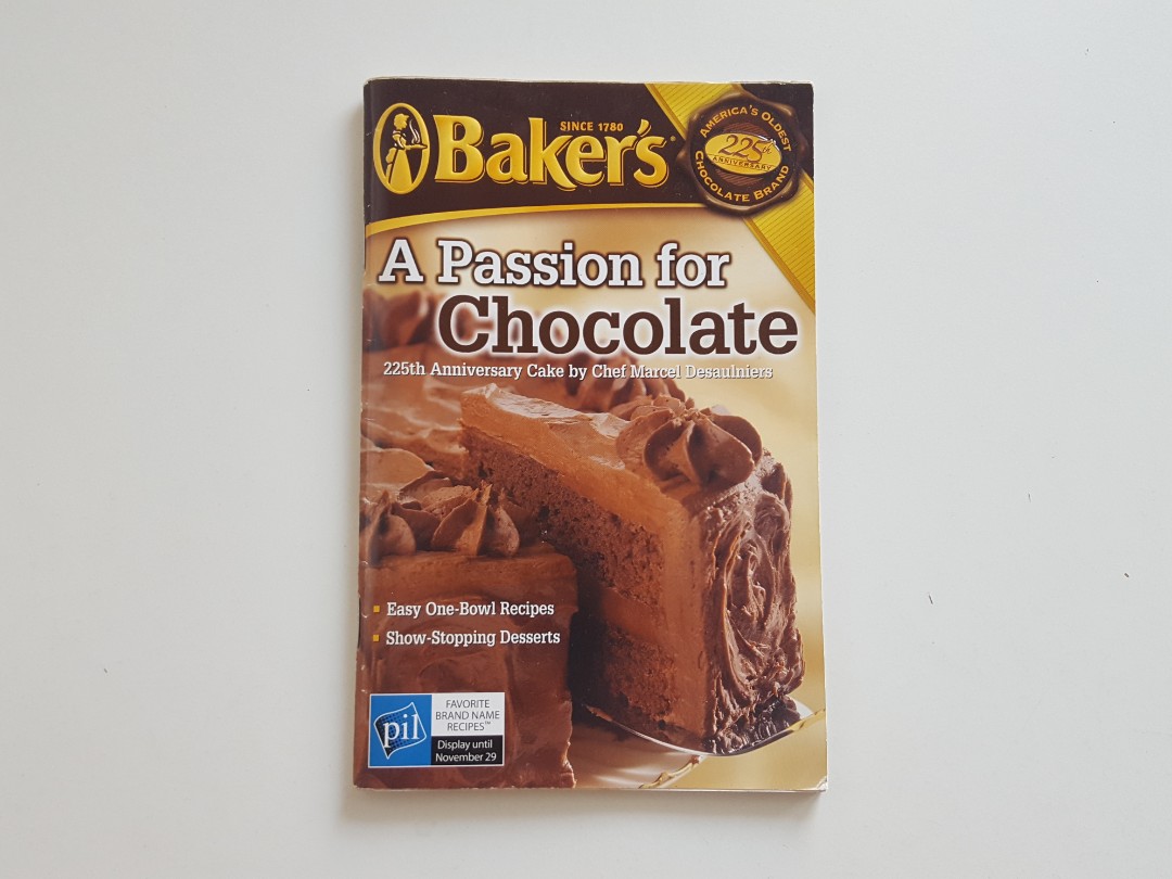 Baker's Chocolate Recipe Magazine, Hobbies & Toys, Books & Magazines ...