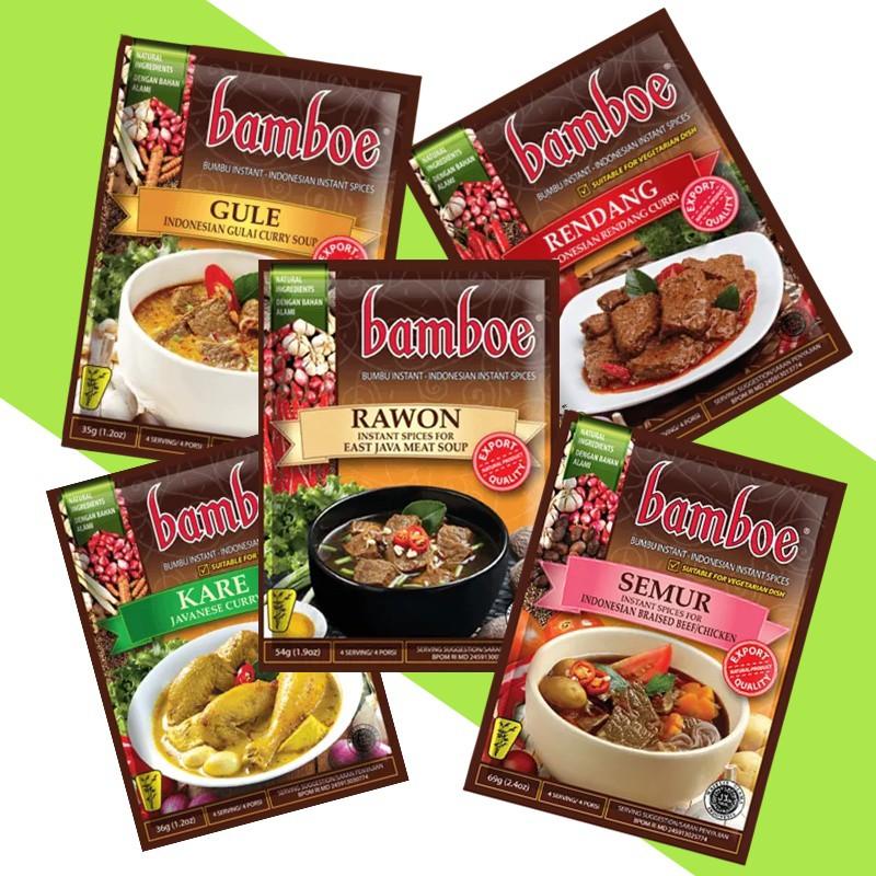 BAMBOE Indonesia Instant Seasoning Flour Export, Food & Drinks, Spice ...