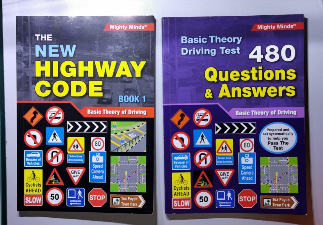 Basic theory driving test - English, Hobbies & Toys, Books & Magazines ...