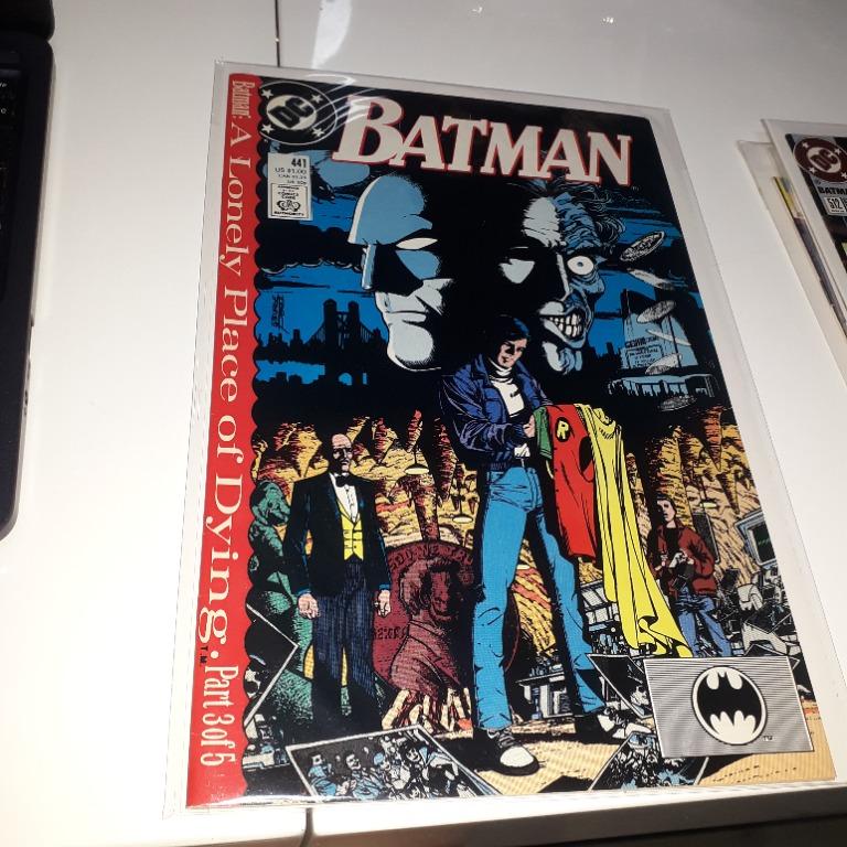 Batman #441 - Dick Grayson and Tim Drake discuss the future of Batman ...