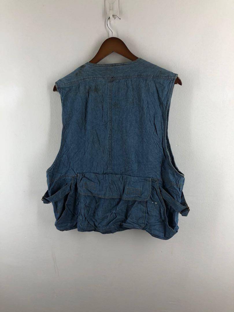 Best Planning Vest Jeans, Men's Fashion, Tops & Sets, Vests on Carousell