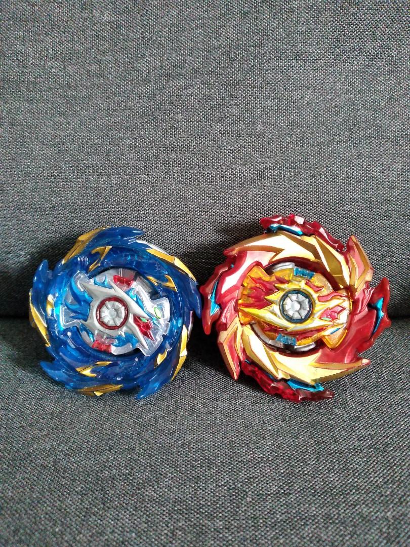 Beyblade helios volcano and hyperion burn, Hobbies & Toys, Toys & Games ...