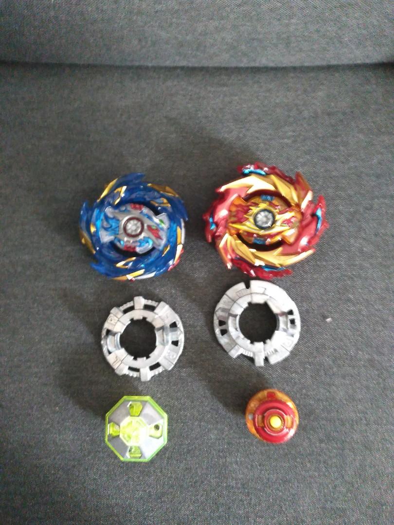 Beyblade helios volcano and hyperion burn, Hobbies & Toys, Toys & Games ...
