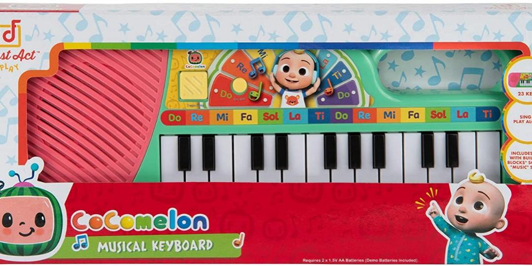 BNIB: Authentic Cocomelon First Act Musical Keyboard, 23 Keys; Music ...