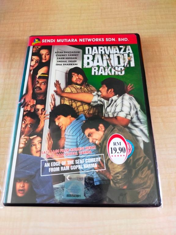 Bollywood Hindi Movie Darwaza Bandh Rakho Original VCD 2006 Film SChunky Pandey Manisha Koirala ...