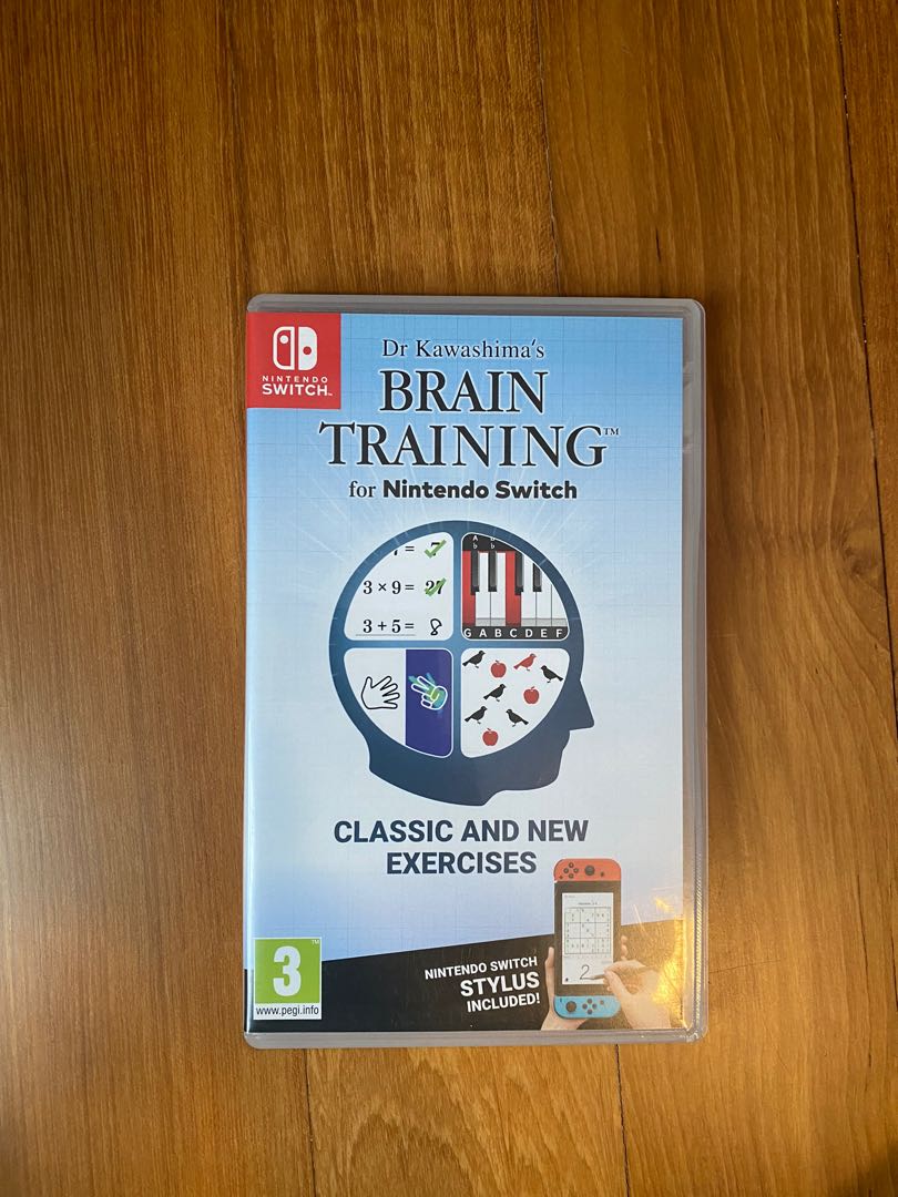 Brain Training Nintendo Switch, Video Gaming, Video Games, Nintendo on ...