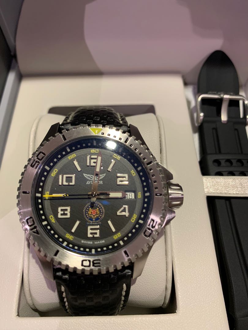 [Brand new] AVIATOR SAF military edition watch, Luxury, Watches on ...
