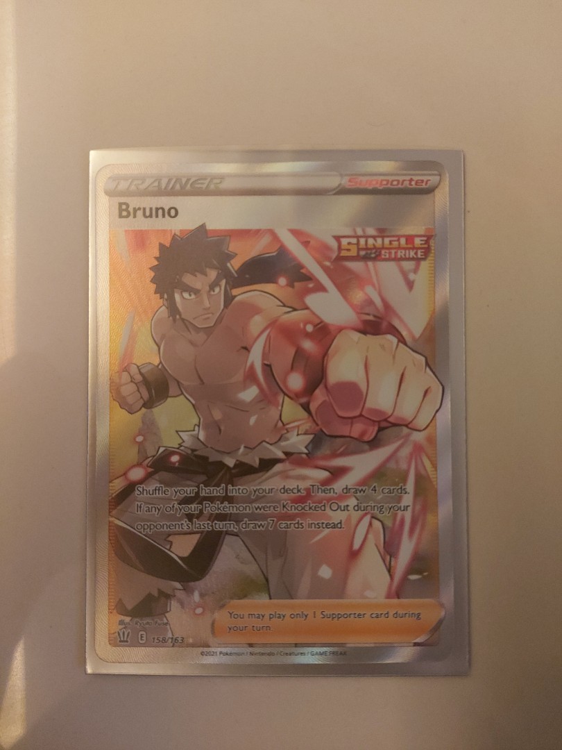 Bruno pokemon trainer, Hobbies & Toys, Toys & Games on Carousell