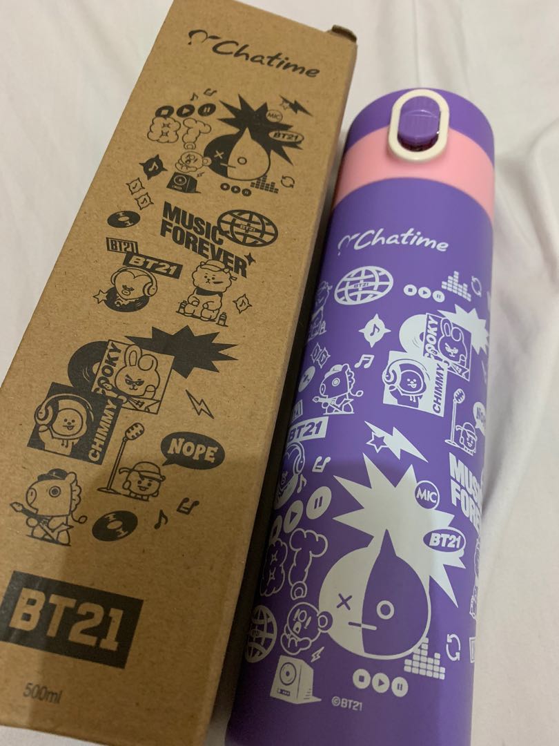 BT21 CHAT TIME TUMBLER Limited edition, Hobbies & Toys, Memorabilia ...
