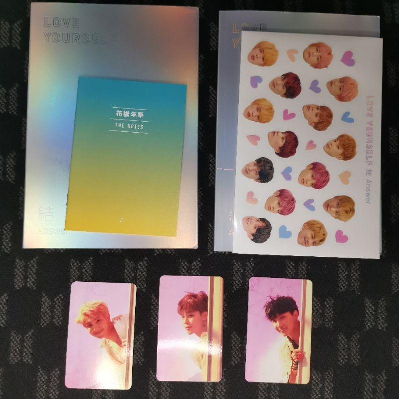BTS Love Yourself LY Answer Album with RM Namjoon Jin Yoongi Suga JHope ...