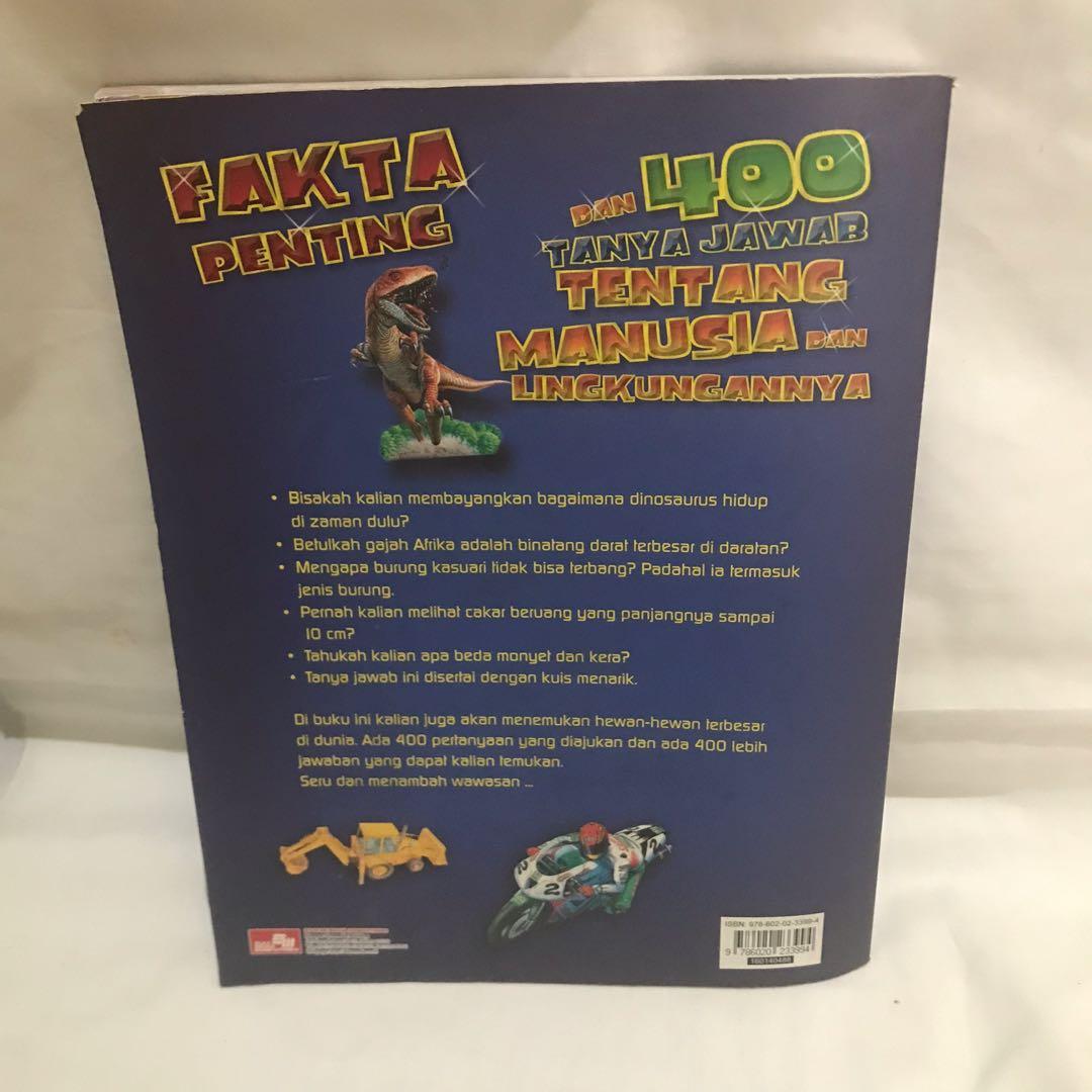 Buku Fakta Penting dan 400 Tanya Jawab Tentang Manusia, Buku & Alat ...