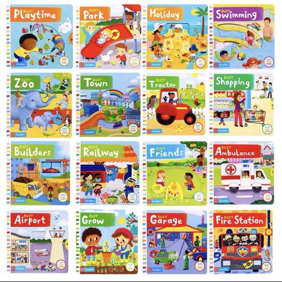 Busy World Board Book, Hobbies & Toys, Books & Magazines, Children's ...