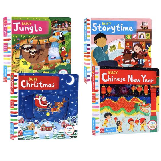Busy World Board Book, Hobbies & Toys, Books & Magazines, Children's ...