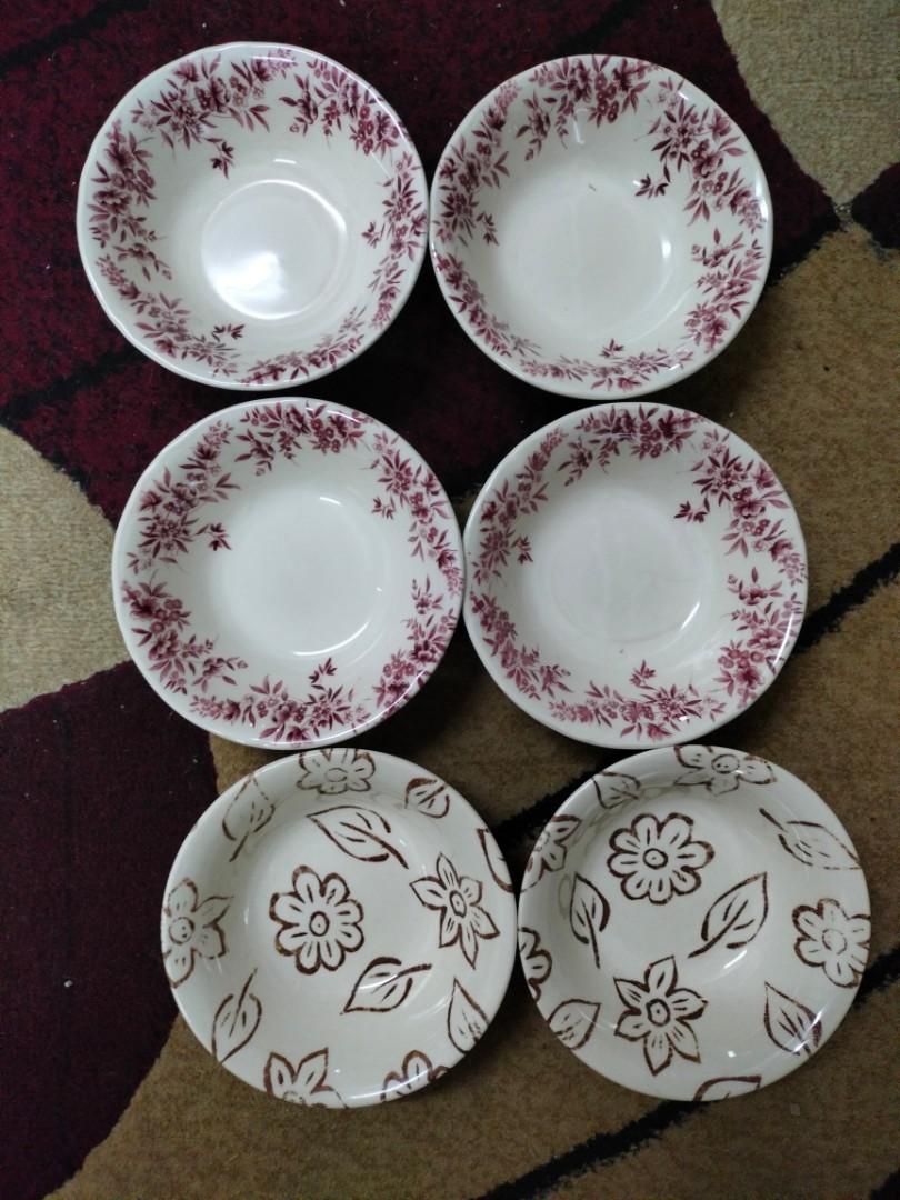 Claytan pinggan piring mangkuk all set, Furniture & Home Living, Home ...