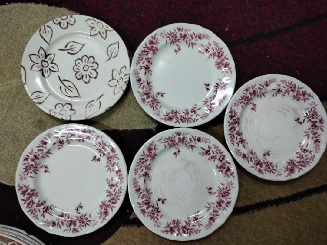 Claytan pinggan piring mangkuk all set, Furniture & Home Living, Home ...