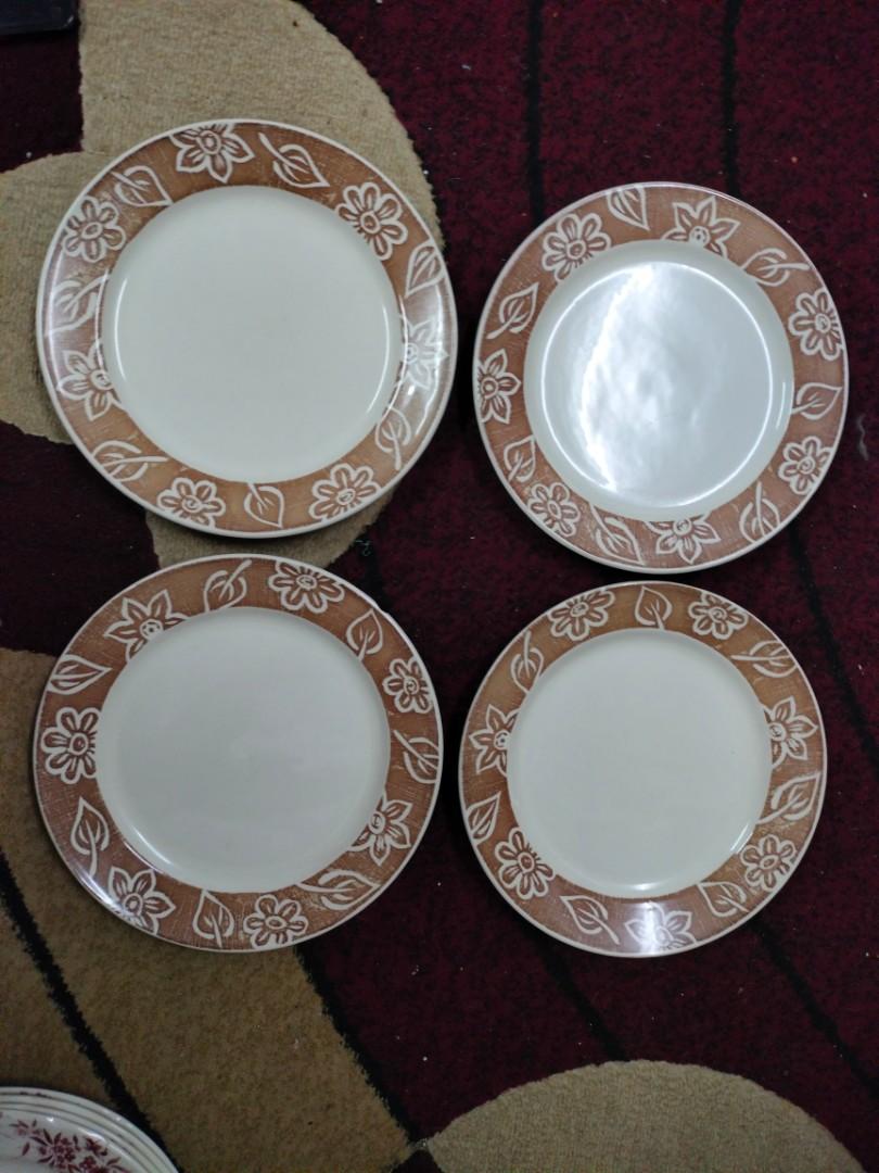 Claytan pinggan piring mangkuk all set, Furniture & Home Living, Home ...