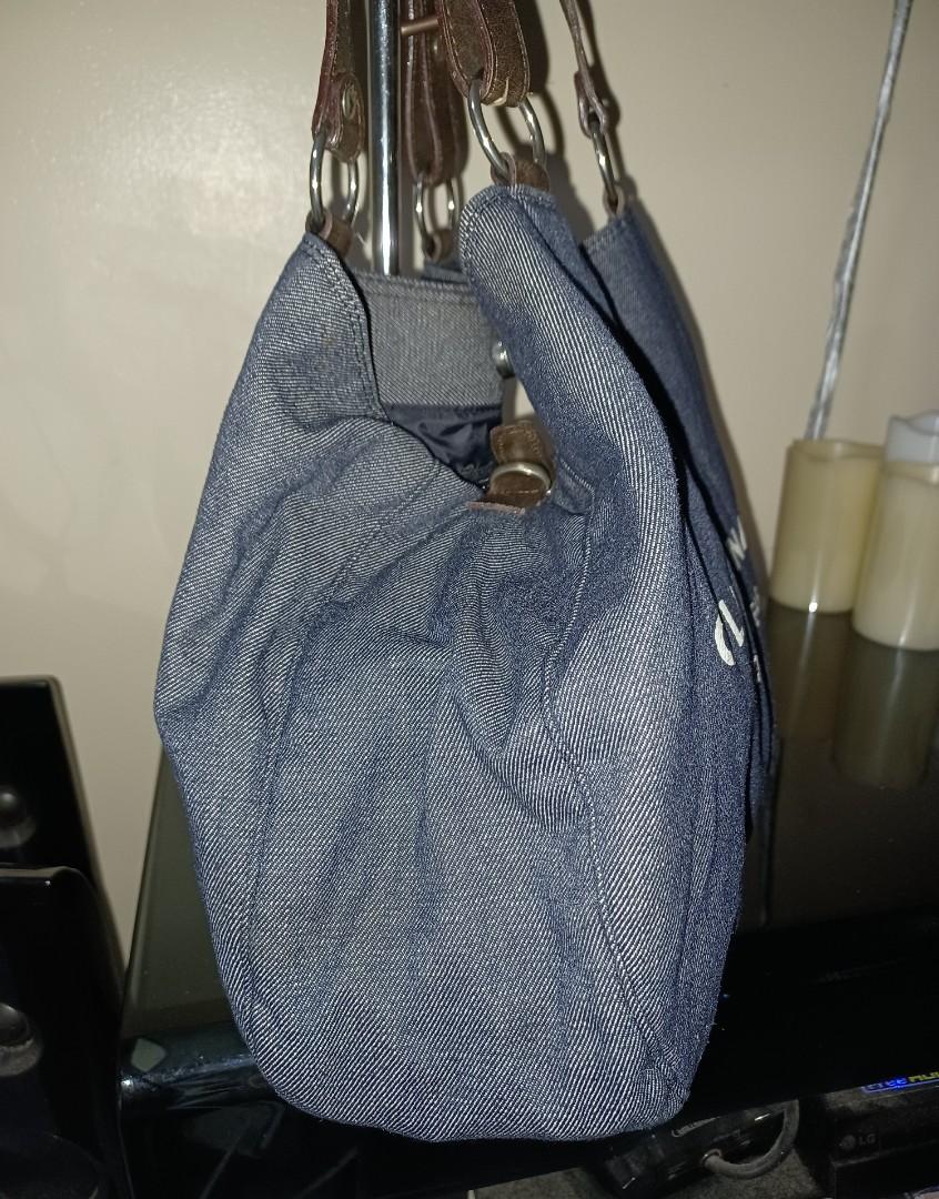 Club Monaco Denim Tote Bag, Women's Fashion, Bags & Wallets, Tote Bags ...