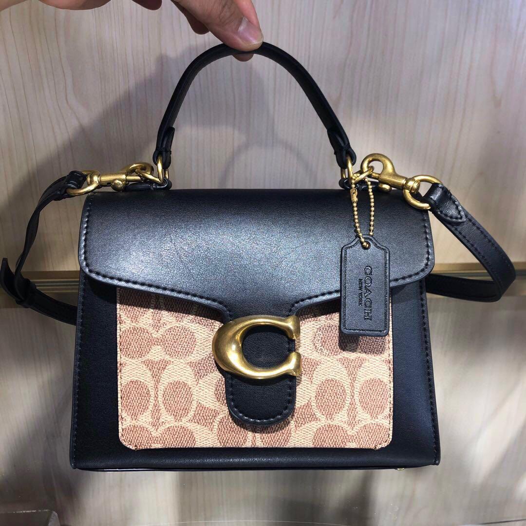 Coach Tabby Top Handle, Women's Fashion, Bags & Wallets, Tote Bags on ...