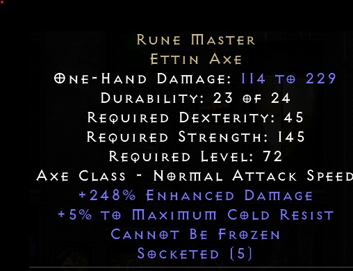 D2R | Diablo 2 Resurrected Runemaster 5 open socket Weapon, Video ...