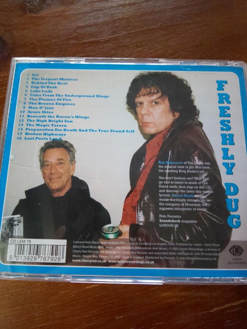 Darryl Read & Ray Manzarek (the Doors) freshly dug CD ENGLAND, 興趣及遊戲 ...