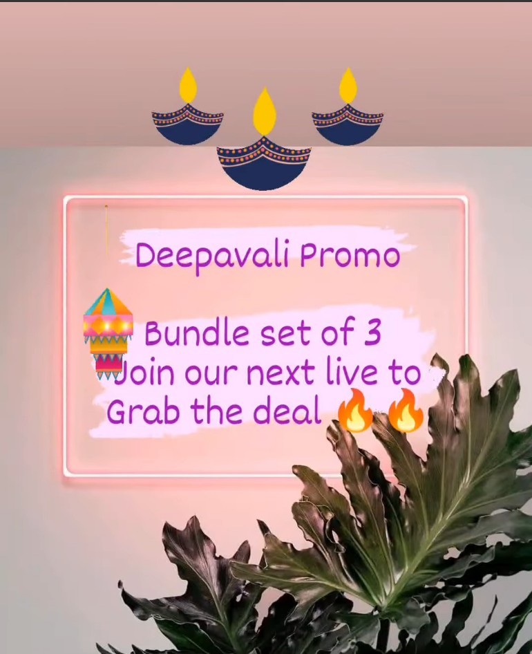 Deepavali Promo, Announcements on Carousell