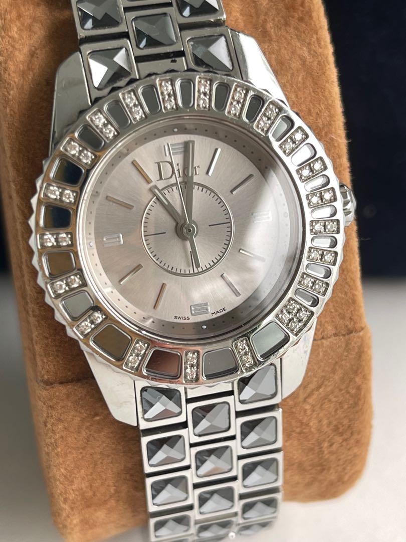 Dior Sapphire Crystal Watch, Luxury, Watches on Carousell