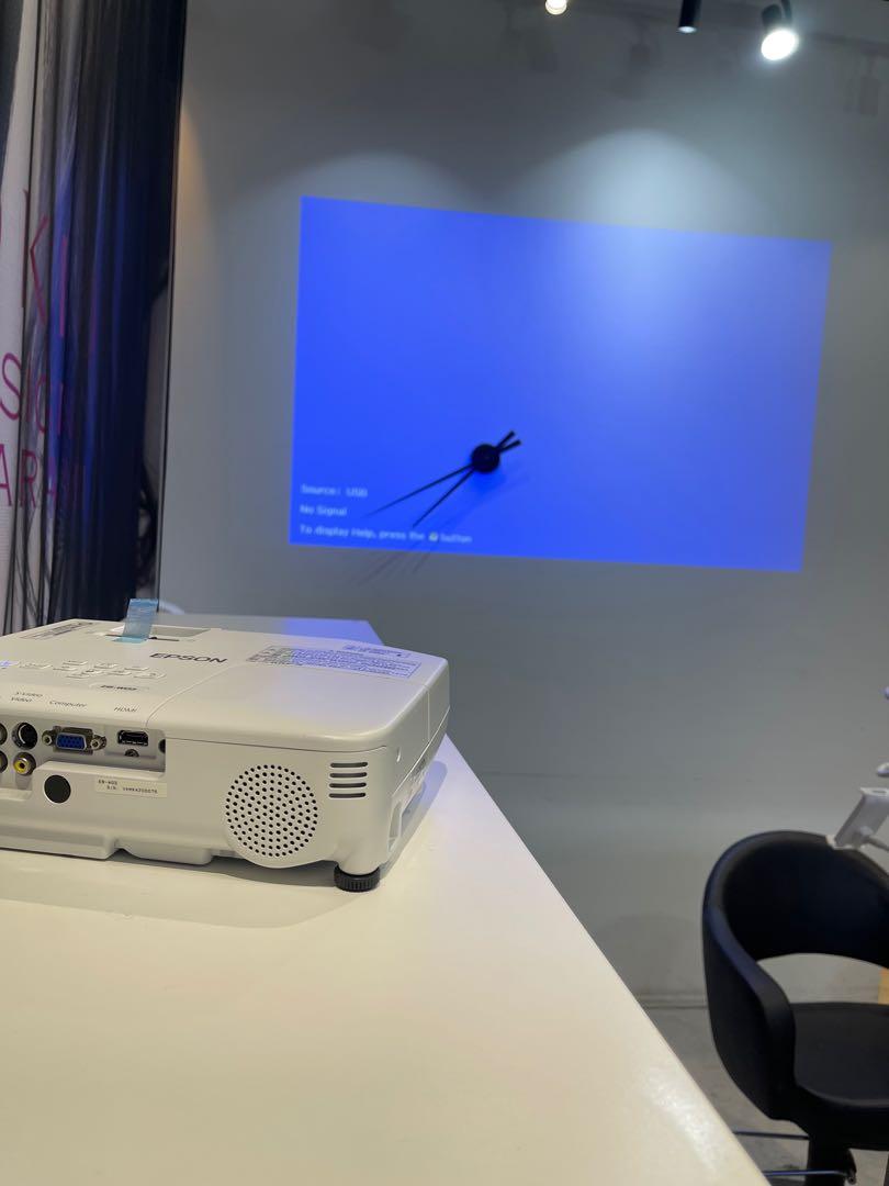Epson Eb-w03 projector, TV & Home Appliances, TV & Entertainment ...