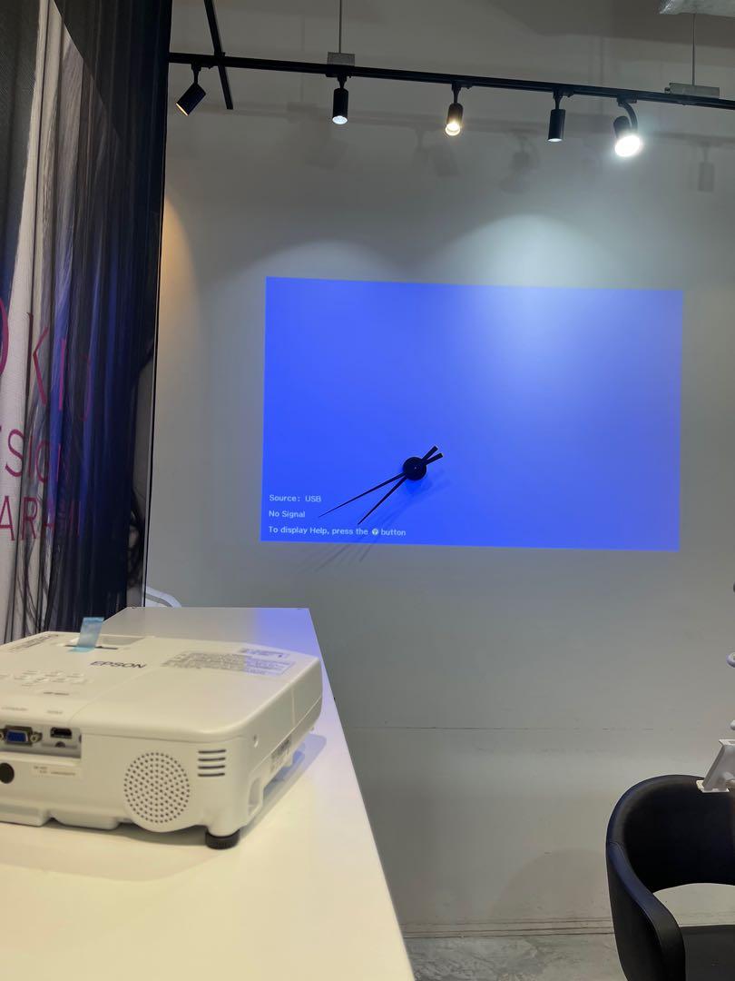 Epson Eb-w03 projector, TV & Home Appliances, TV & Entertainment ...