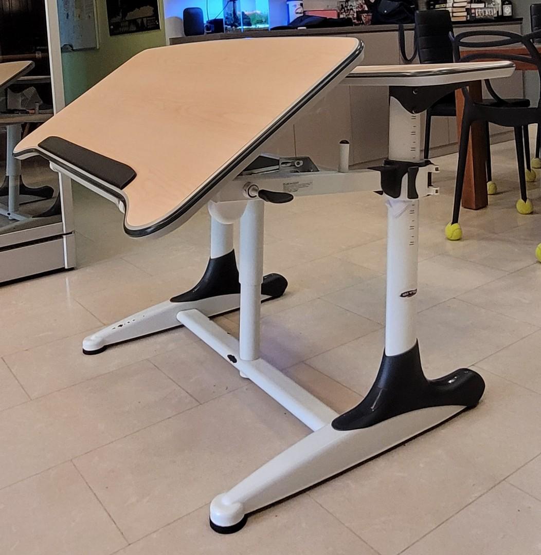 Ergonomic adjustable table, Furniture & Home Living, Furniture, Tables ...