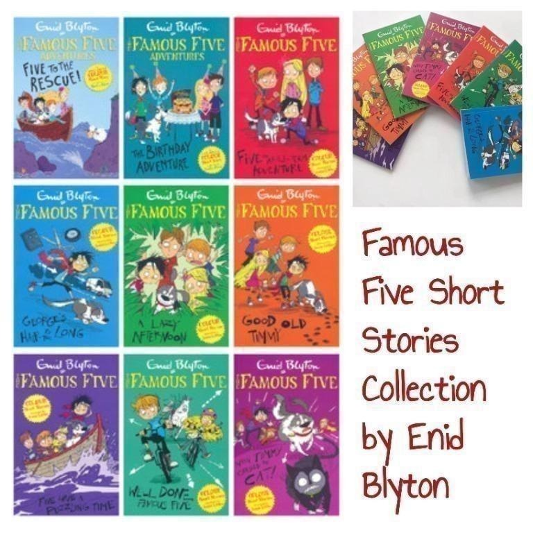 Famous Five Short Stories Collection by Enid Blyton, Hobbies & Toys, Books & Magazines, Children ...