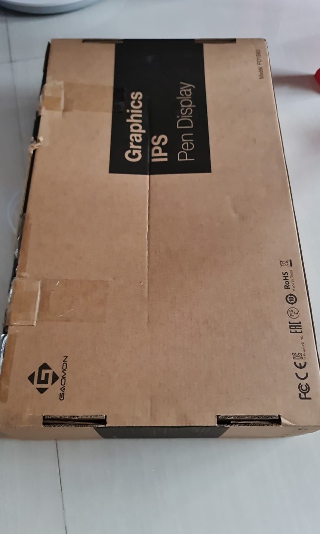 GAOMON PD1560 15.6 Inch IPS HD Screen Drawing Monitor Pen Display with ...