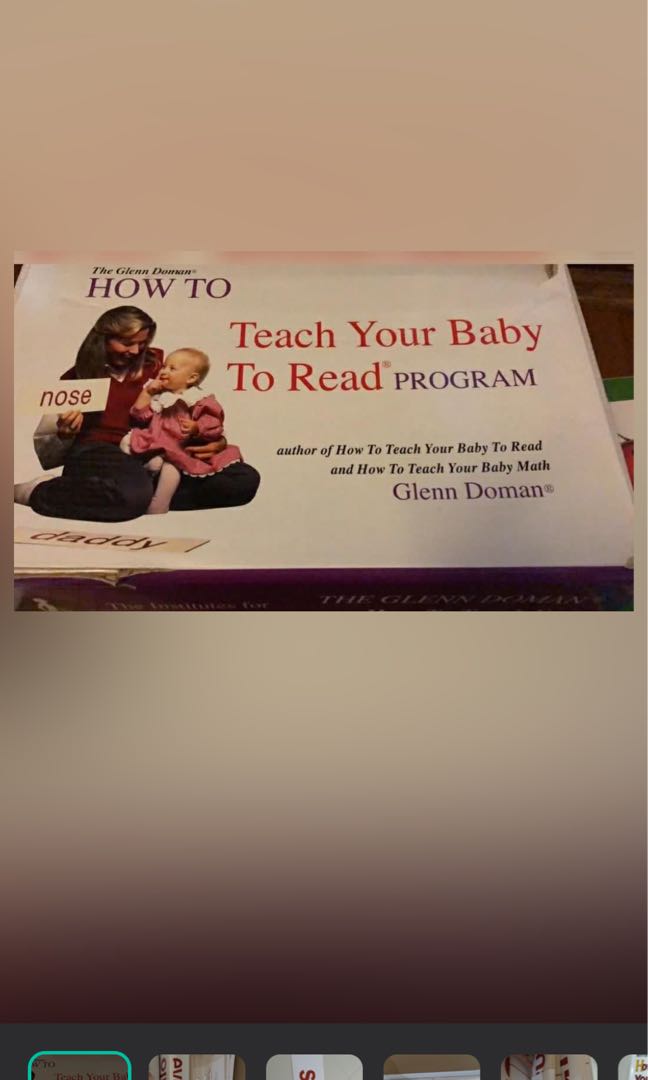 Glenn Doman Flash Cards English Reading, Babies & Kids, Infant Playtime ...