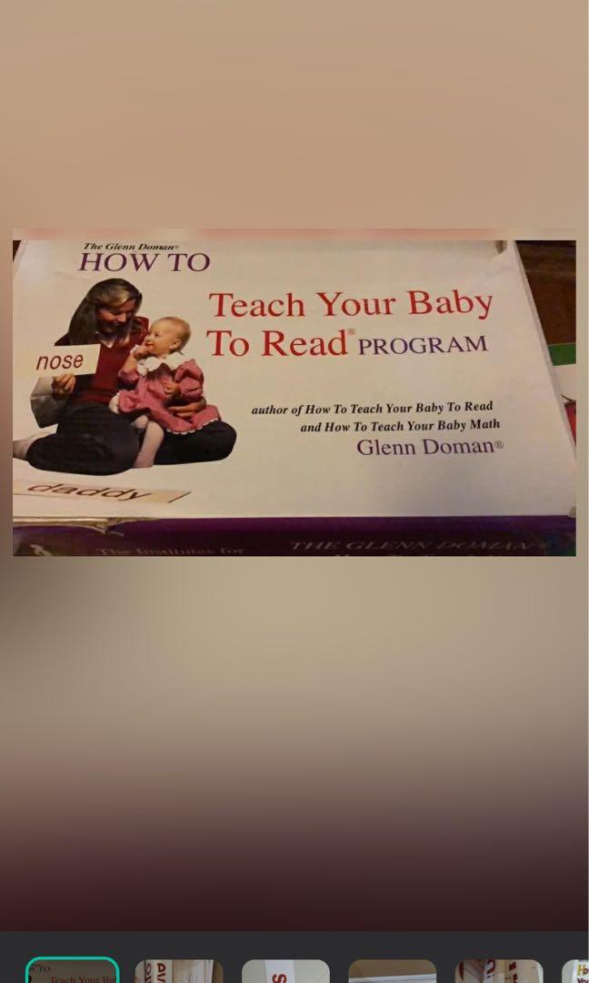 Glenn Doman Flash Cards English Reading, Babies & Kids, Infant Playtime ...