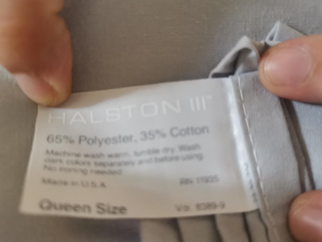 Halston III Queen size Bedsheet, Furniture & Home Living, Bedding ...