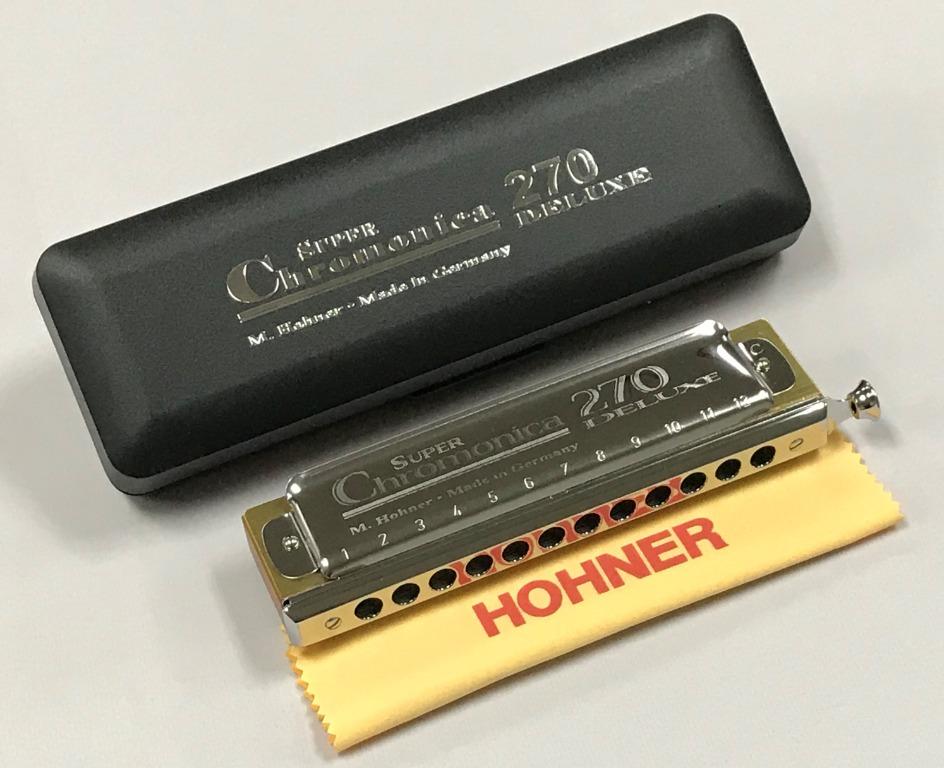 Hohner Harmonica (Super Chromonica 270 Deluxe, C Key), Hobbies & Toys ...