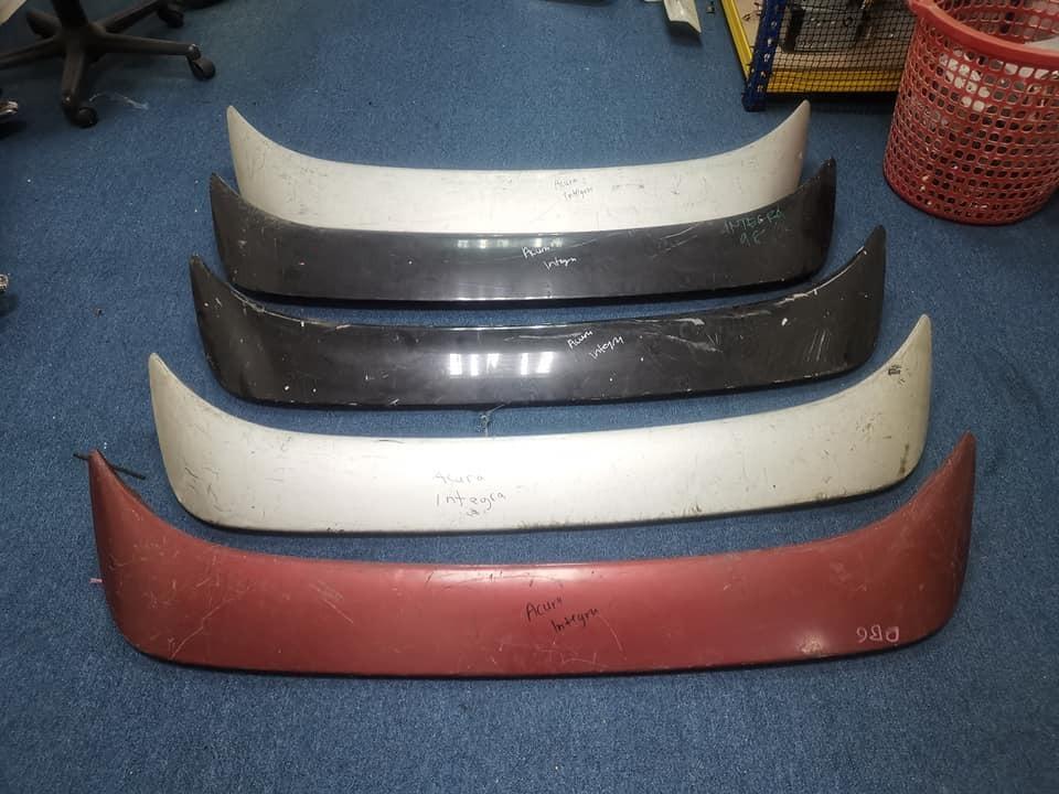 Honda Acura Integra DC1 DC2 DB6 Rear Spoiler, Auto Accessories on Carousell